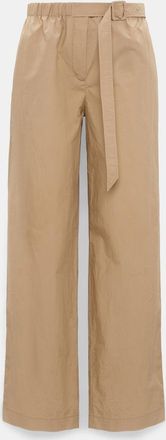 Dorothee Schumacher Hose aus leichter Baumwolle mit Gürtel-Detail