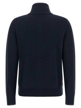 Ballantyne Diamond Intarsia Cashmere Sweater - Camel