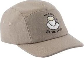 Maison Labiche Casquette en laine m&eacute;lang&eacute;e