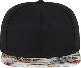 Flexfit Mixte Floral Snapback Mint One Size,, Casquette, Multicolore (Menthe Floral), Taille unique EU