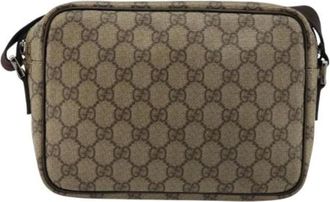 Gucci Pre-owned Sac bandouli&egrave;re en cuir - Femme - Pre-owned - Brun - Taille: ONE Size