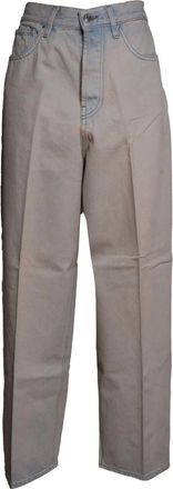 Don the Fuller Femme, Jeans, Gris, Taille: W28 Pantalon Large