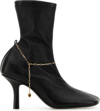 Burberry Femme, Chaussures, Noir, Taille: 37 EU Bottines-chaussettes 75 mm Slinky