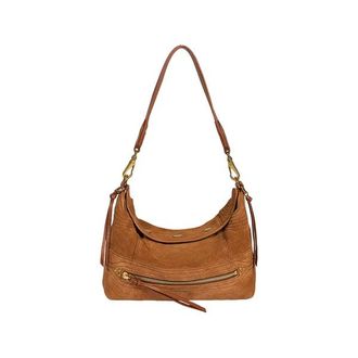 Jerome Dreyfuss Sac Lucky Hobo Small en cuir de veau velours