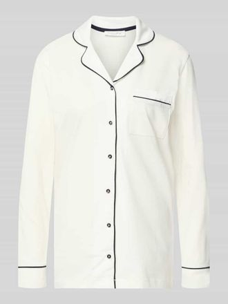Christian Berg Regular Fit Pyjama-Oberteil mit Brusttasche