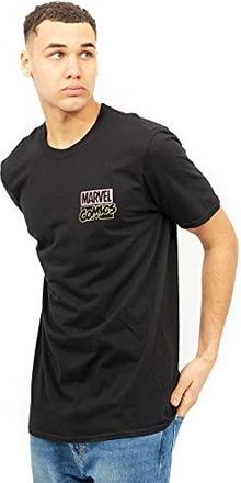 MARVEL Blade Scream T-Shirt, Noir, XL Homme