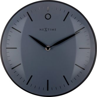 NeXtime 2790 Retro Uhr Aluminium grau