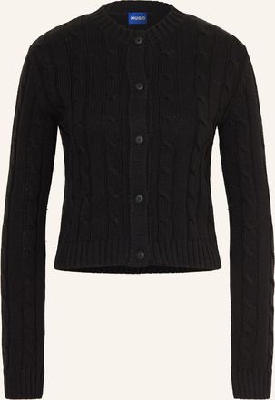 HUGO BOSS Hugo Strickjacke Sbradina schwarz