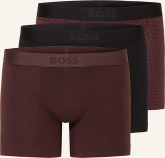 HUGO BOSS 3er-Pack Boxershorts One braun