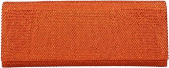 Gedebe Gedebe, Femme, Sacs, Orange, Taille: ONE Size Sac en satin et strass