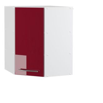 Vicco K&uuml;chenschr&auml;nke Fame-Line, Bordeaux Hochglanz, 57 cm