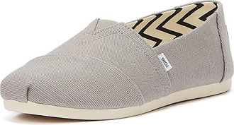 Toms Alpargata Heritage Canvas Womens Morning Dove Espadrilles-UK 3 / EU 35.5