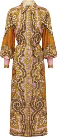 Alemais Robe Clemenza Soie Al&eacute;mais