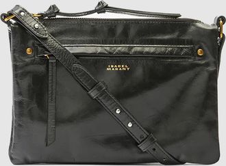 Isabel Marant Sac Bandouli&egrave;re Winna Duo Black