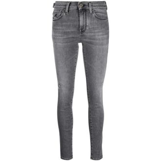 Jacob Cohen Femme, Jeans, Gris, Taille: W28 Jeans Skinny Sfumato
