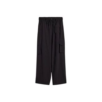 Yohji Yamamoto Homme, Pantalons, Noir, Taille: S Pantalon Large