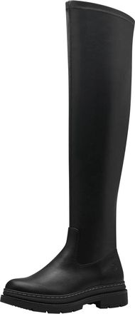 Tamaris Damen Overknee-Stiefel, Schwarz, 36 EU