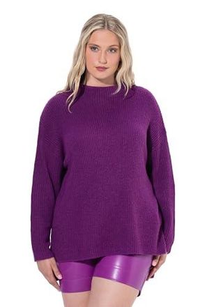 Ulla Popken Rollkragen Pullover Pull-Over, m&ucirc;res, 50-52 Femme