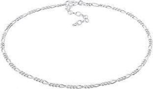 Elli Figaro Bijou de cheville pour femme en argent sterling 925 intemporel, 220, Argent sterling, Sans