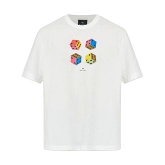 Paul Smith Herren, Oberteile, Wei&szlig;, MGr&ouml;&szlig;e