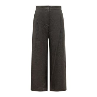 Max Mara Lange Hosen - - Trousers - Damen - Schwarzk - XL