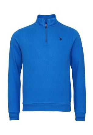 U.S.Polo Association Sweatshirt Pullover Sweater Half Zip (1-tlg)