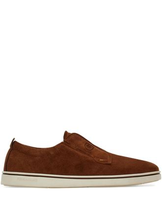 Ferragamo derbies en daim - Marron