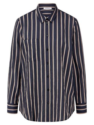 Peter Hahn Bluse Peter Hahn blau