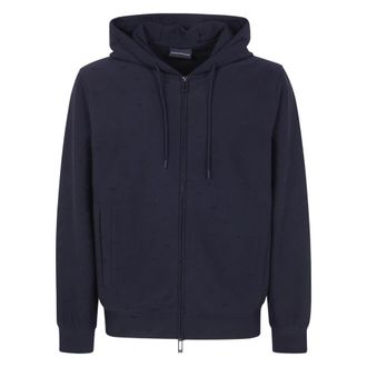 Emporio Armani Zip-throughs - - Sweatshirts & Hoodies - Herren - Blau - M