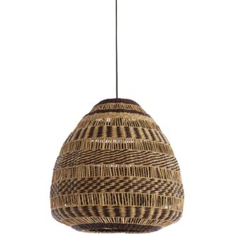 Light & Living Light & Living - suspension - Soluna - naturel - mat&eacute;riaux