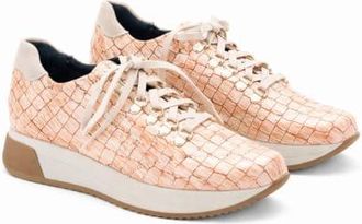 Lince Lince Baskets &agrave; plateforme confortable | Semelle en caoutchouc | Semelle int&eacute;rieure en gel amovible | I16260 | Fabriqu&eacute;es en Espagne, Orange (Bora Ora