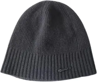 Burberry Pre-owned Bonnet Tricot&eacute; - Femme - Pre-owned - Noir - Taille: ONE Size