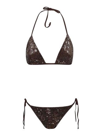 P.A.R.O.S.H. P. A.R. O.S. H. Maillot De Bain - Marron