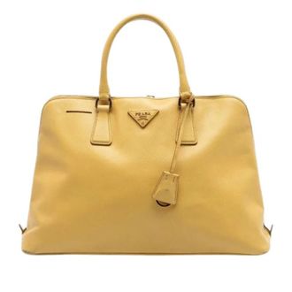 Prada Pre-owned Promenade Satchel - - Pre-owned - Damen - Gelb - ONE SIZE