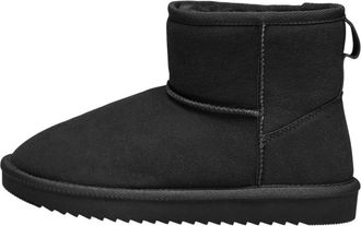 Only Damen Onlfeodora Teddy Lined Boot-Noos Stiefel, Black, 38 EU