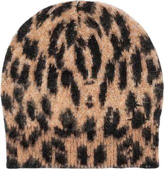 Laneus Bonnet en maille - Homme - Accessoires - Multicolore - Taille: ONE Size