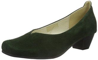 Andrea Conti Hirschkogel Femme 3002702 Escarpins Bout fermé, Vert (Tanne 147), 35 EU