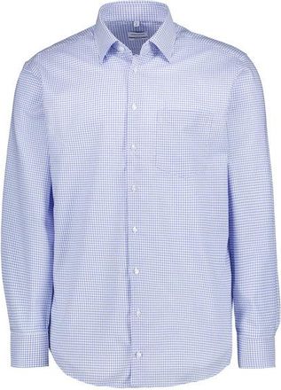 Seidensticker Seidensticker Herren Hemd blau Baumwolle