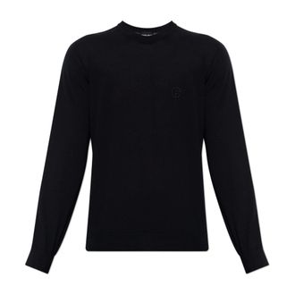 Giorgio Armani Herren, Strickwaren, Blau, LGr&ouml;&szlig;e