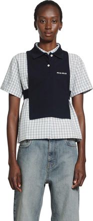 Miu Miu Piqu&eacute; Polo Vest