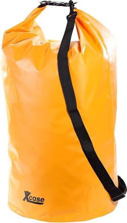 Xcase Schwimmsack: Wasserdichter Packsack 70 Liter, orange (Seesack mit Kissen-Funktion, Outdoor Säcke wasserdicht, Reisetasche)