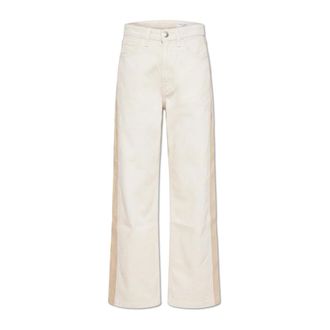 Rag & Bone Logan Spliced Wide-Leg Jeans - - Jeans - Damen - Beige - W25