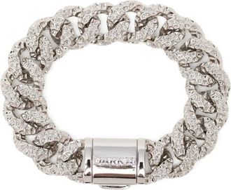 Darkai Darkai, Homme, Accessoires, Gris, Taille: ONE Size XL Cuban Bracelet