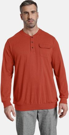 Charles Colby Sweatshirt EARL KEITH mit Knopfleiste