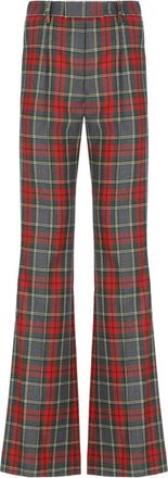 Vivienne Westwood Femme, Pantalons, Multicolore, Taille: 36 FR Ray Tartan Pants