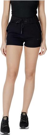 Guess Femme, Sport, Noir, Taille: 42 FR Active Shorts Side Stripe
