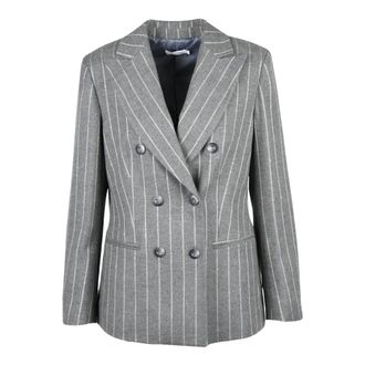 Barba Giacca Doppiopetto - - Jackets - Damen - Grau - L