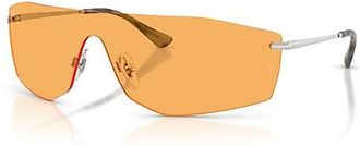 Ray-Ban Alix Bio-based Sonnenbrillen Silber Fassung Gelb Glas 01-41