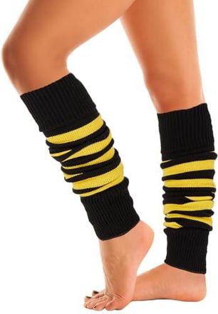 MySocks jambi&egrave;res Rayures jaune noir