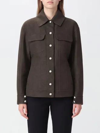 Sportmax Slim-Fit Hemdjacke aus Wolle mit Pattentaschen